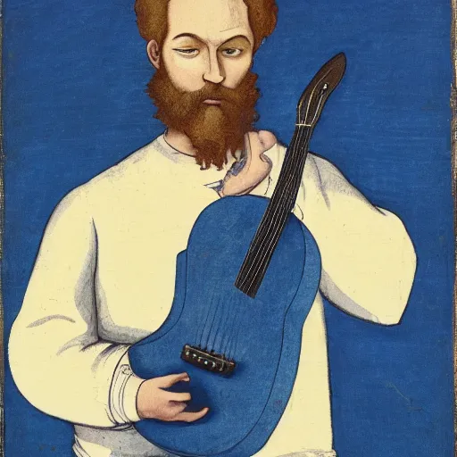 the musician moby melville eating blueberries in a | Stable Diffusion ...