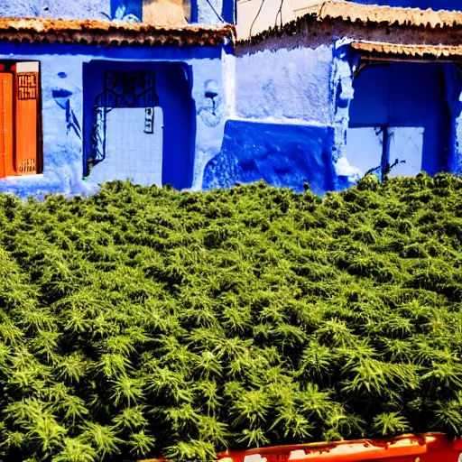 photo of commercial cannabis farm in chefchaouen in | Stable Diffusion ...