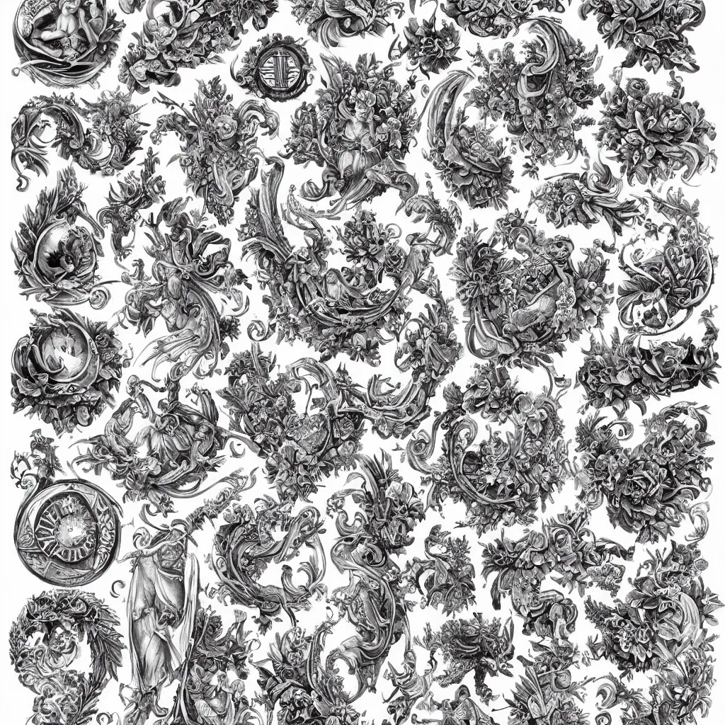 beautiful decorative classical ornamental flash sheet, | Stable ...