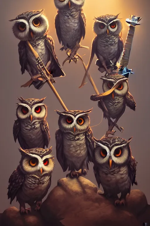 portrait of a rock band made up of anthropomorphic | Stable Diffusion ...