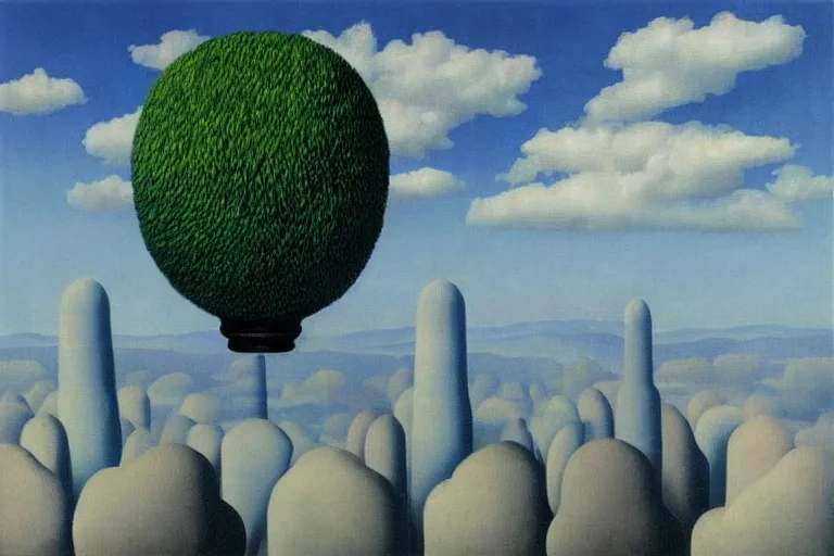 surrealist painting by rene magritte, album cover, | Stable Diffusion ...