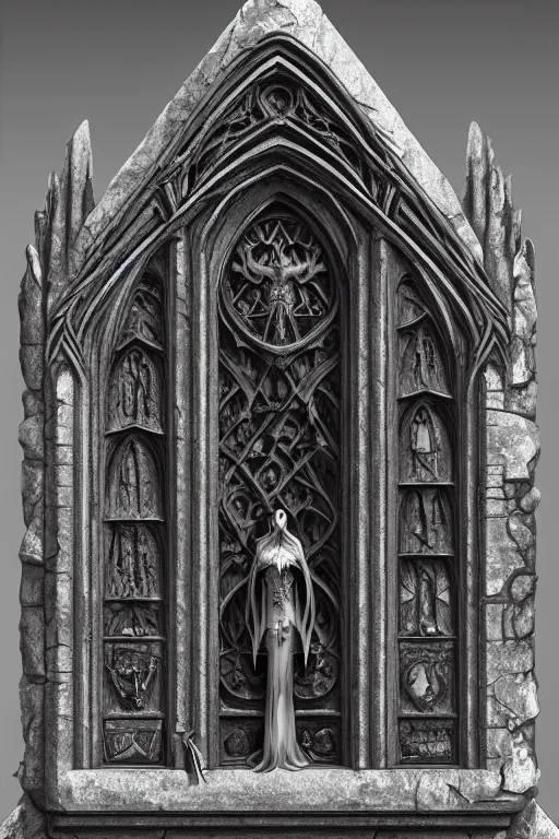 gothic stone monument, highly detailed, d & d, | Stable Diffusion | OpenArt