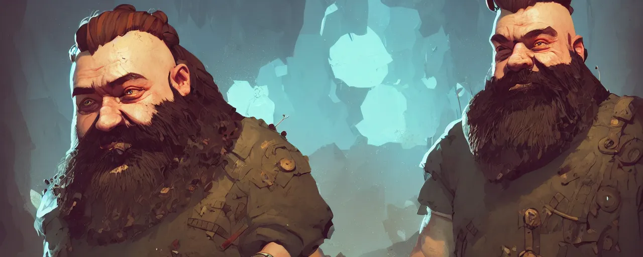 duotone stone city illustration 3 / 4 portrait of | Stable Diffusion