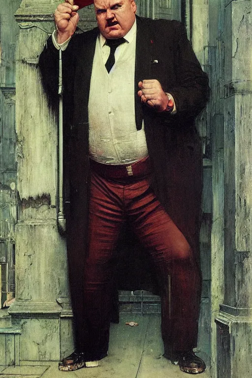 full length portrait of huge martin austin ruane as | Stable Diffusion ...