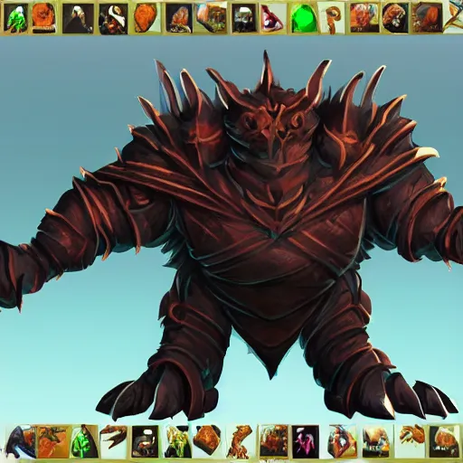 Runescape boss monster concept art, highly detailed | Stable Diffusion ...