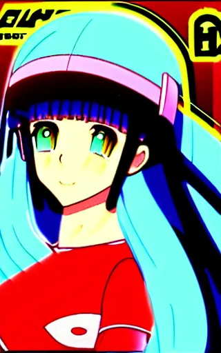 an retro anime image, key generator for music plugin, | Stable ...