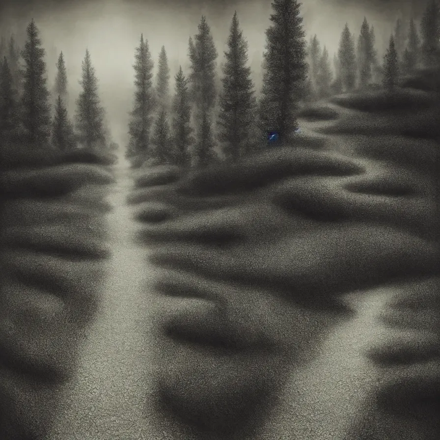 surrealist abstract black ink artwork of a stone path | Stable Diffusion | OpenArt