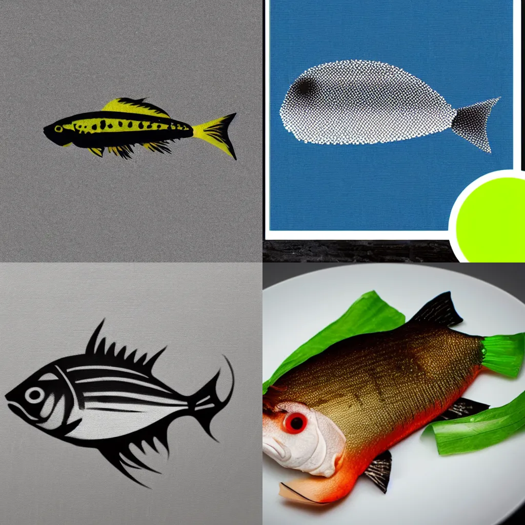 dribnet style minimalist fish | Stable Diffusion | OpenArt
