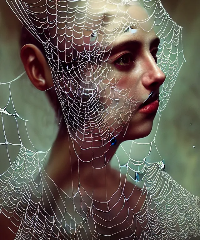 realistic portrait of a gorgeous woman fused with a | Stable Diffusion ...