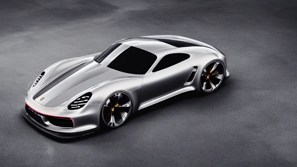 photo of a porsche concept car, cinematic, fine | Stable Diffusion