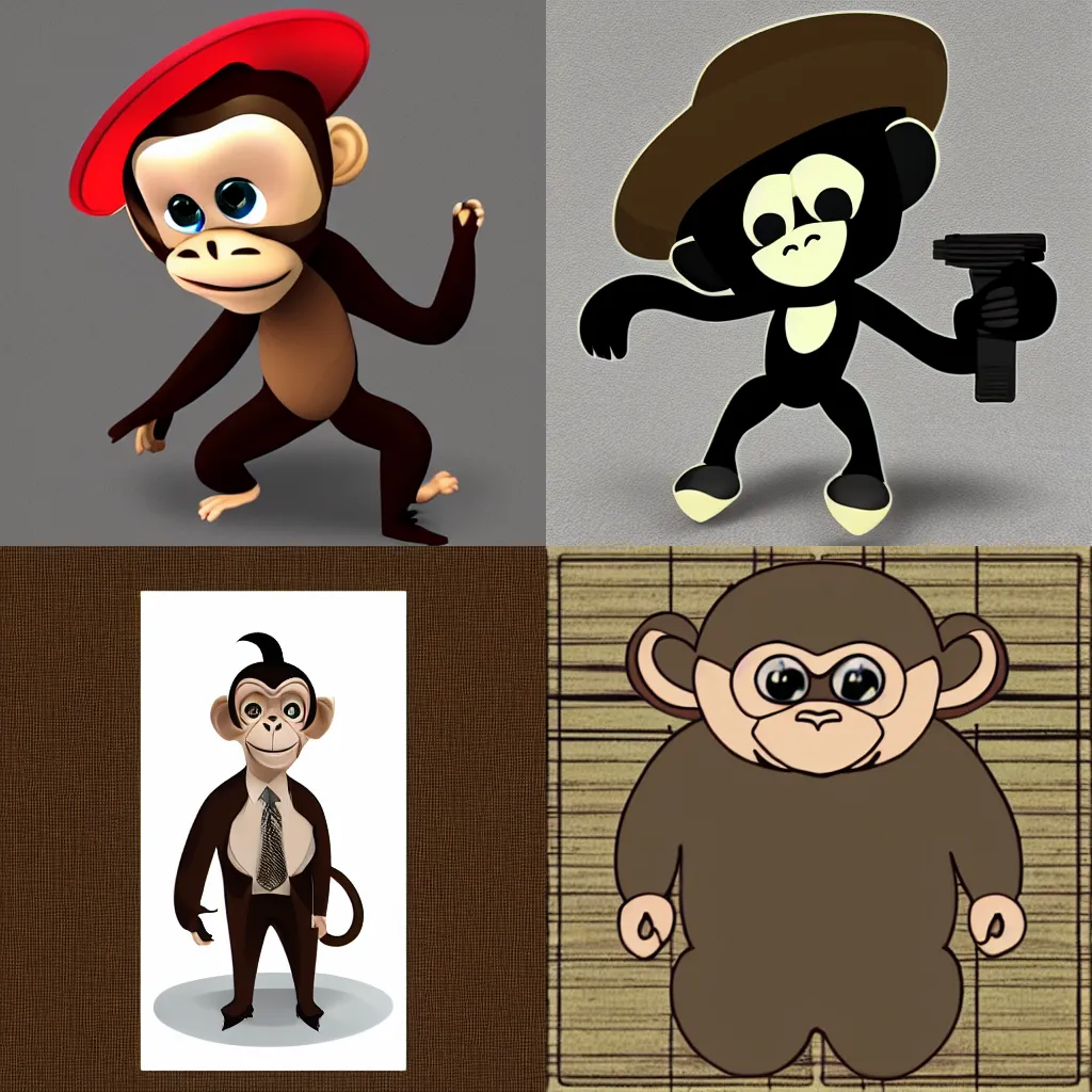 monkey character spy | Stable Diffusion | OpenArt