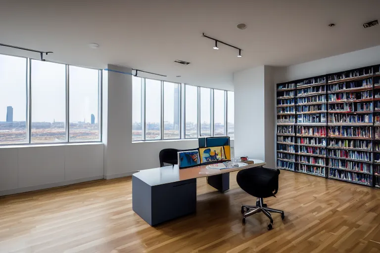 interior of a bright streamer studio with the latest | Stable Diffusion ...