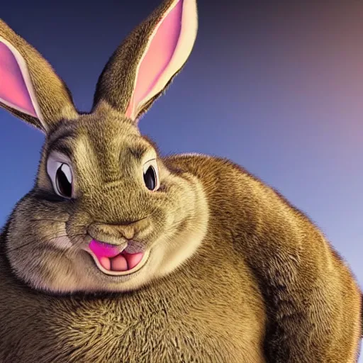 A badass photo of real life big chungus Bugs Bunny, | Stable Diffusion ...