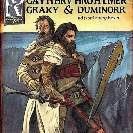Fafhrd and the Gray Mouser, epic fantasy, very | Stable Diffusion | OpenArt