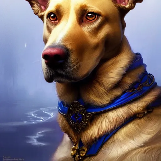 nasus the armored egyptian anubis white and brown | Stable Diffusion ...