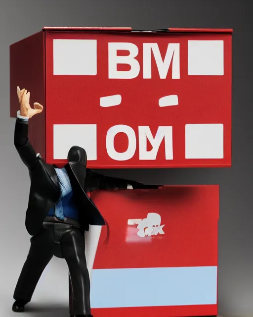 box of the toy of boris johnson as an action figure, | Stable Diffusion ...