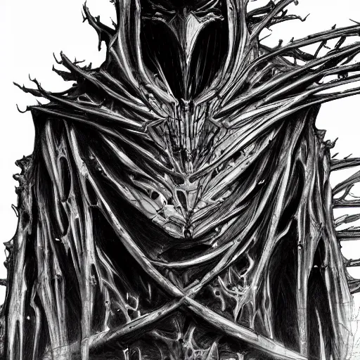 nazgul by tsutomu nihei, biomechanical, profile | Stable Diffusion ...