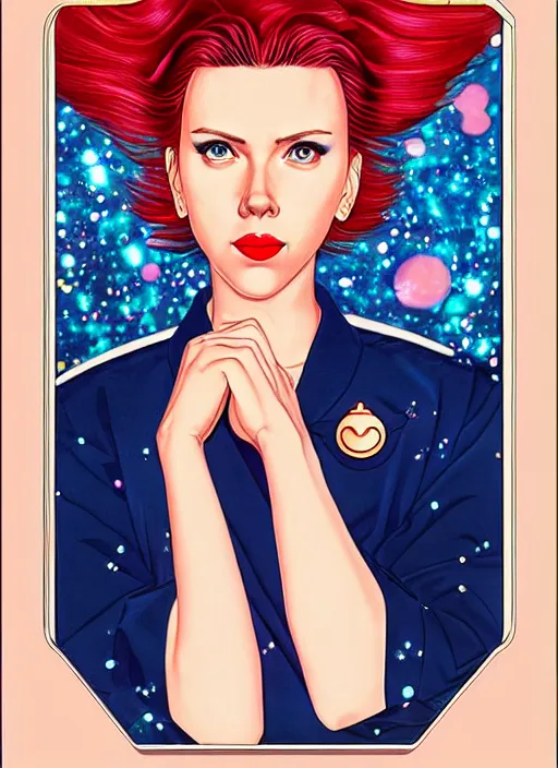 realistic portrait of scarlett johansson as a sailor | Stable Diffusion ...