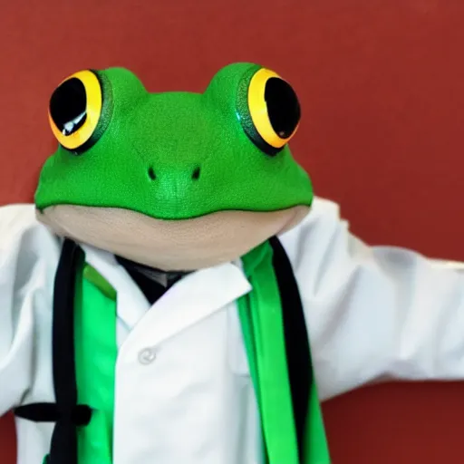 frog dressed as a doctor | Stable Diffusion | OpenArt