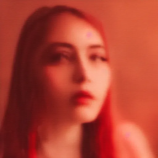 analog closeup of a beautiful young woman, clouds in | Stable Diffusion ...