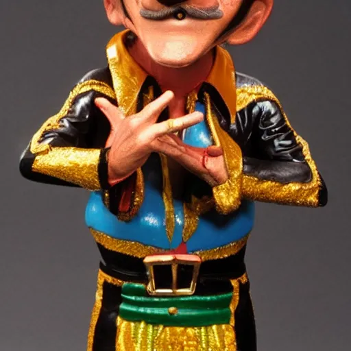 Barry Chuckle idol, ritual item, creator unknown | Stable Diffusion | OpenArt