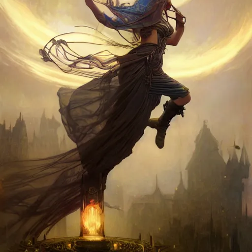 Magic The Gathering art action shot of flying | Stable Diffusion | OpenArt