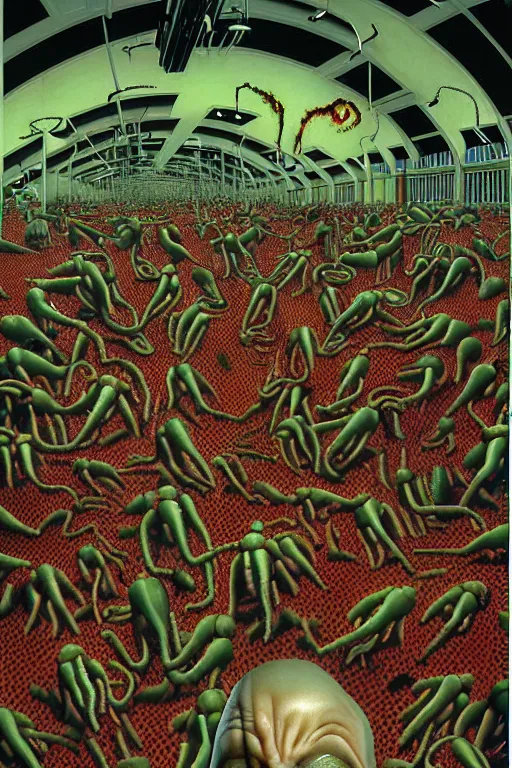 a hyperrealistic painting of a parasite vampire | Stable Diffusion ...