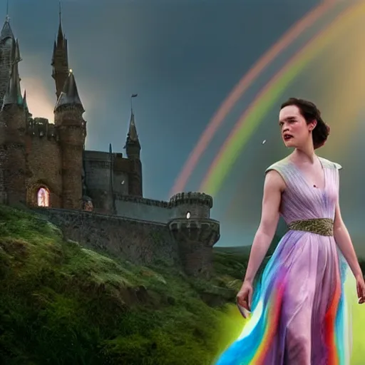 daisy ridley as a fairy princess in a beautiful | Stable Diffusion