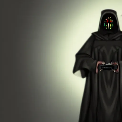 A technology cultist augmented with old audio | Stable Diffusion | OpenArt