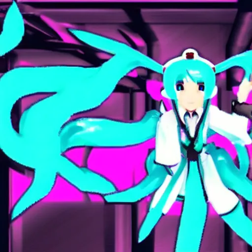 Hatsune Miku in DOOM 64 full screen | Stable Diffusion | OpenArt