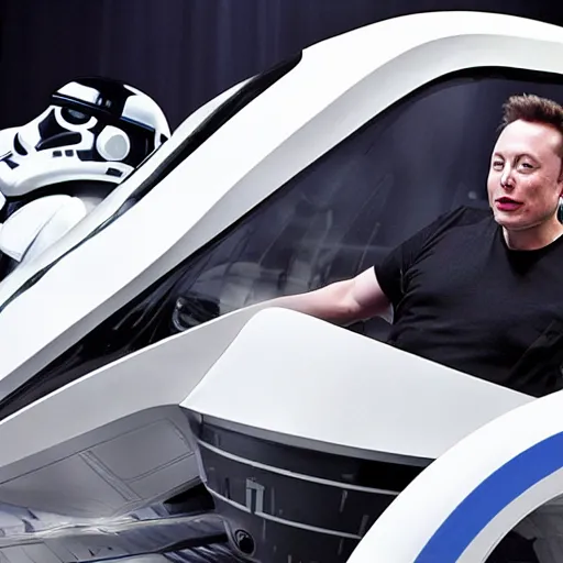 elon musk as a star wars pod racer | Stable Diffusion | OpenArt