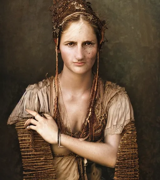 portrait_photo_of_a_stunningly beautiful maiden, 19th | Stable ...