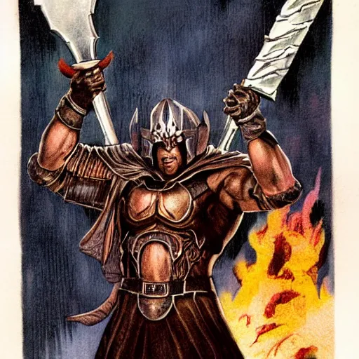 rob mcelhenney as ares by josh kirby | Stable Diffusion | OpenArt