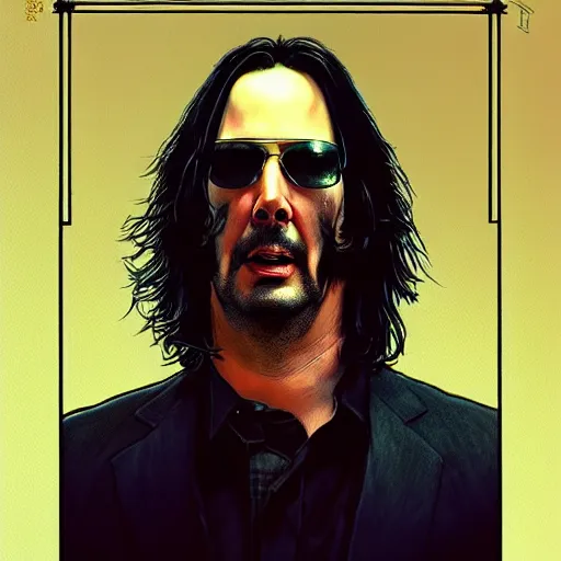 extremely fat keanu reeves at an office birthday | Stable Diffusion ...