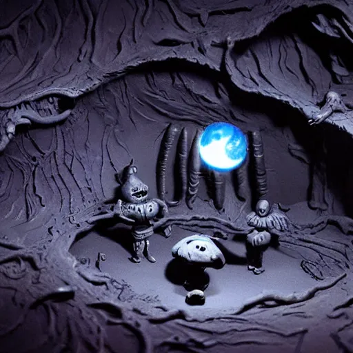 the deep dark space, extremely detailed claymation | Stable Diffusion ...