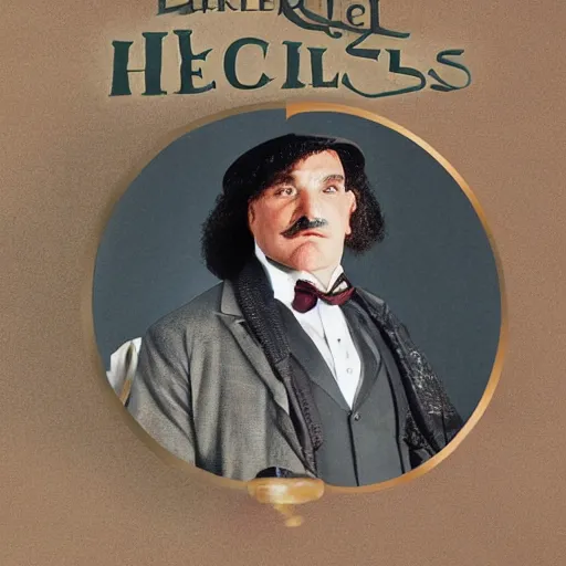 hercules poirot and his little grey cells | Stable Diffusion