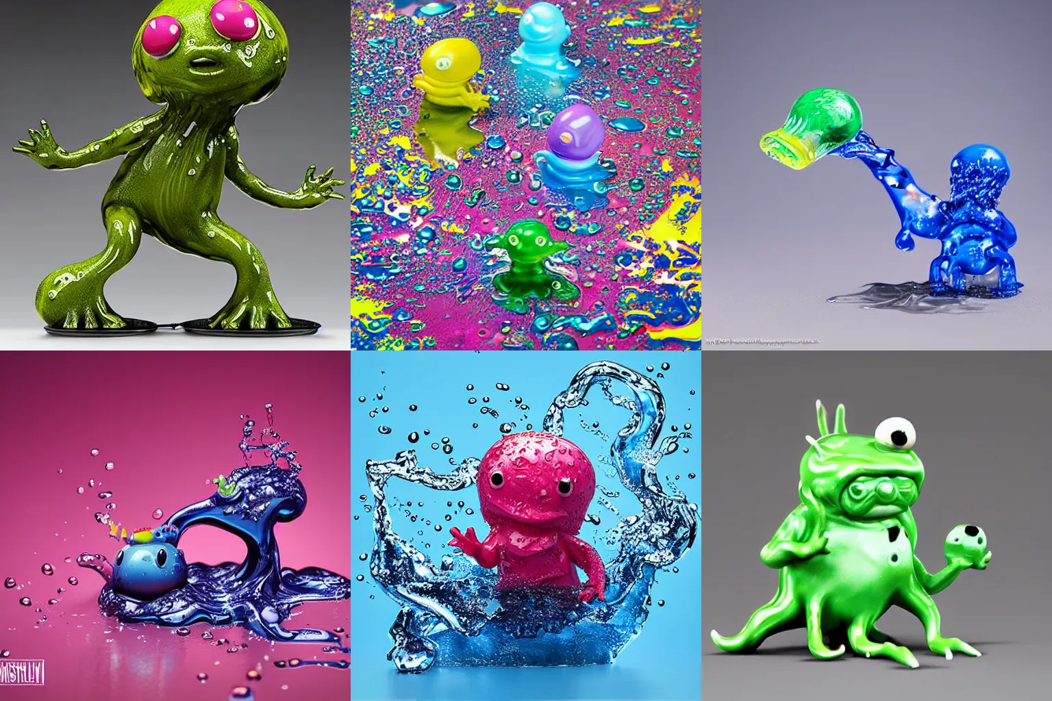 splashy glossy melted ebay product, reaction | Stable Diffusion | OpenArt