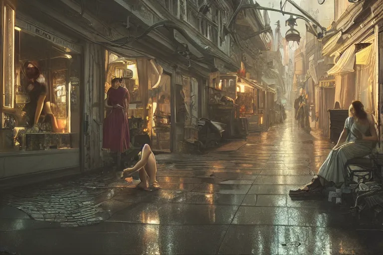 photography of gregory crewdson, street scene with | Stable Diffusion