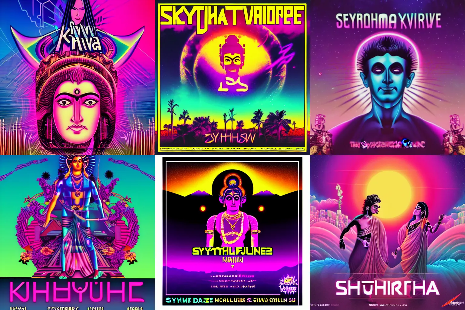 synthwave krishna, ue 5, daz | Stable Diffusion | OpenArt