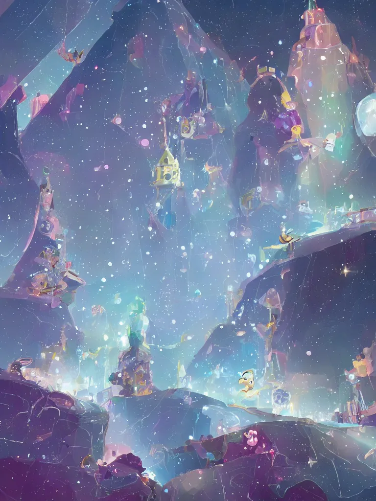 sparkle by Disney Concept Artists, blunt borders, rule | Stable ...