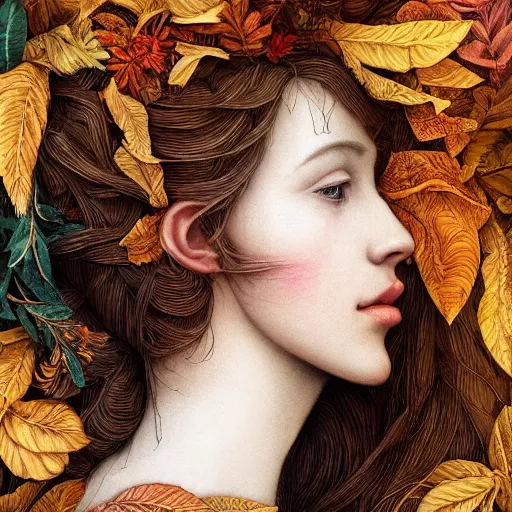 the profile portrait of an extremely beautiful, | Stable Diffusion ...