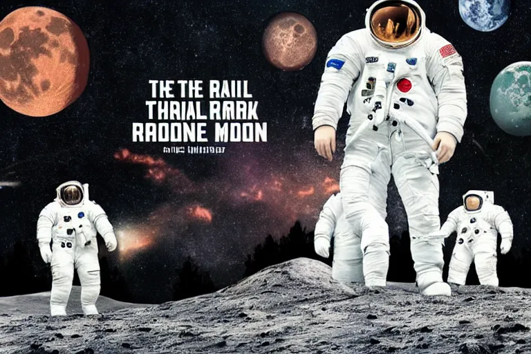 The Trailer Park Boys on the moon, cinematic, 4k | Stable Diffusion ...