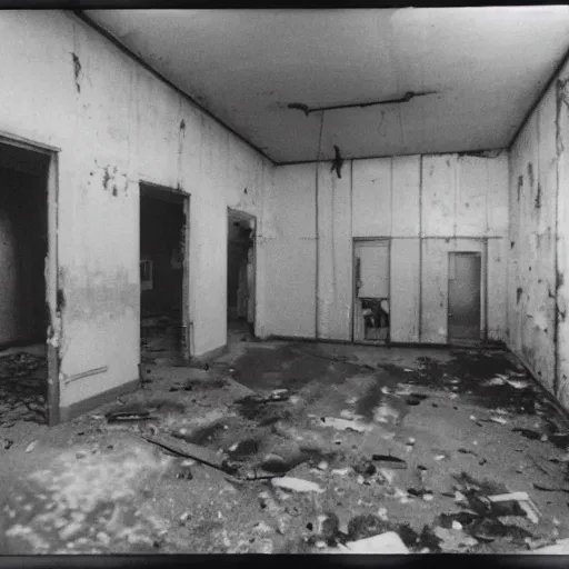 photograph of the interior abandoned soviet research | Stable Diffusion ...