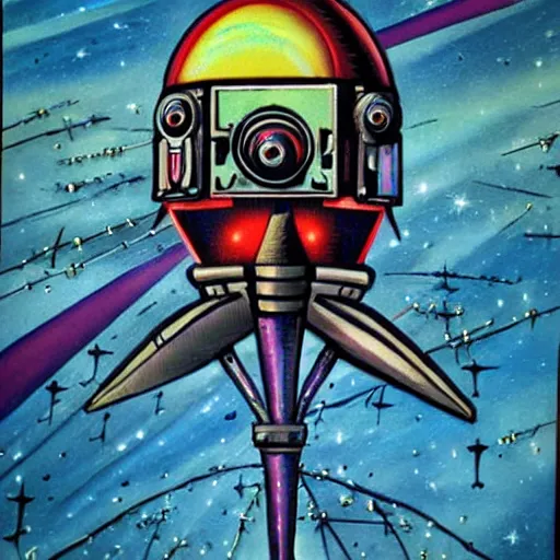 atompunk rocket ship sailing across the infinite | Stable Diffusion ...