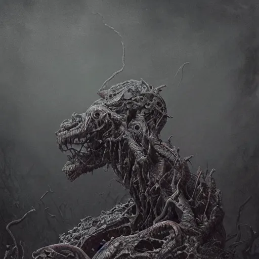 an epic horrifying fantastic hyperdetailed matte | Stable Diffusion ...