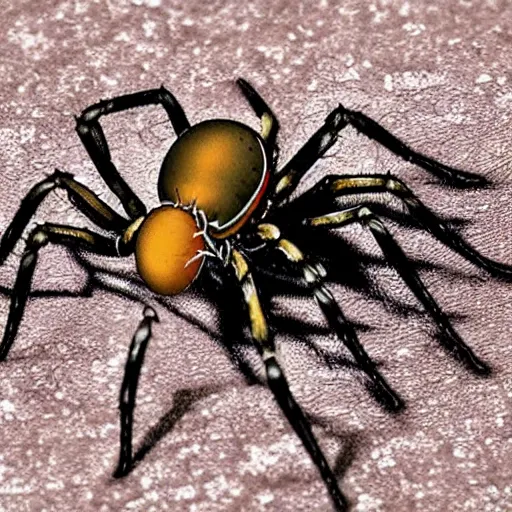 a spider with infinite amount of legs is surfing in | Stable Diffusion