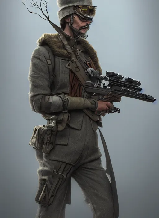 an anthropomorphic beautiful male soldier wizard | Stable Diffusion ...