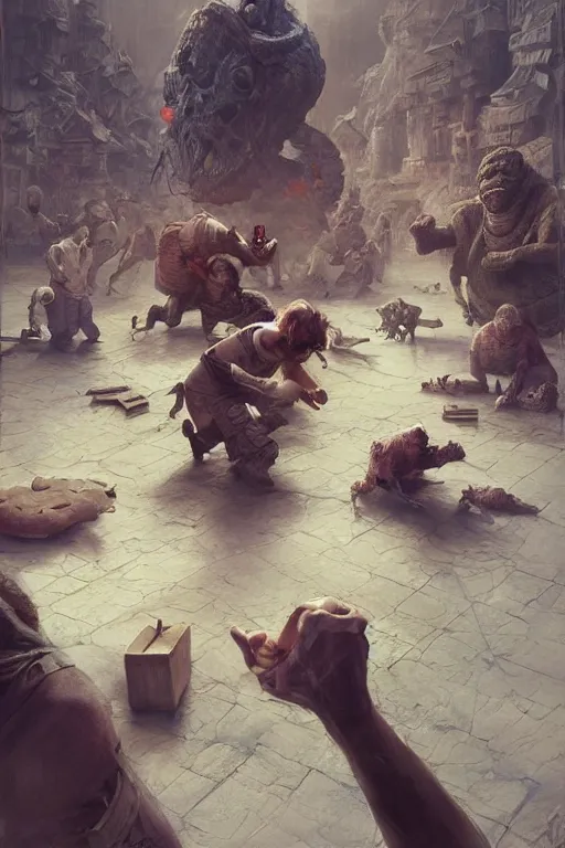 Portrait of Software Developers playing hot potato, | Stable Diffusion | OpenArt