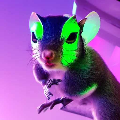 neon fluorescent, iridescent cute southern flying | Stable Diffusion ...