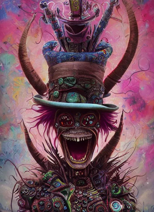 mad hatter, aztec god, alien, highly detailed, | Stable Diffusion | OpenArt